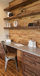 Luxury Rustic Study