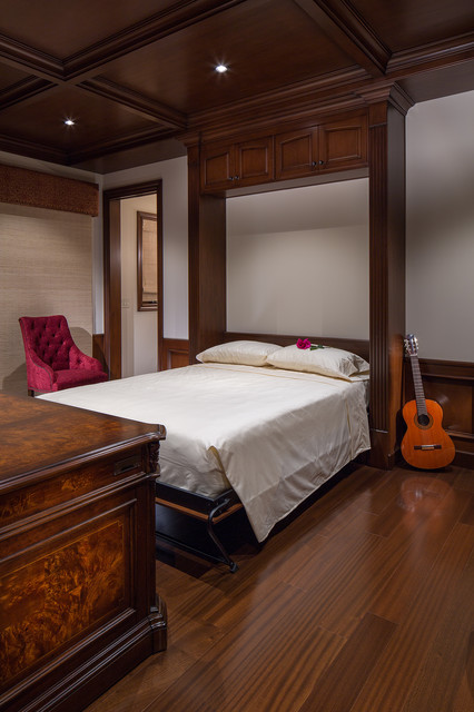 Monarch Beach Traditional Mediterranean Library - Traditional - Home ...