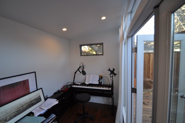Music Studio Shed Office 8x14 - Modern - Home Office - San Francisco ...