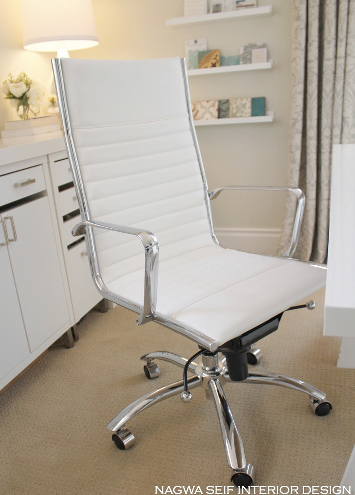 My New Office - Contemporary - Home Office - Orange County - by Nagwa ...