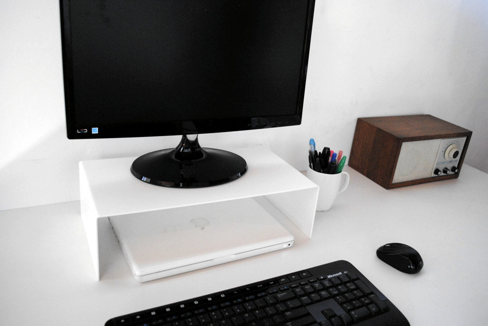 No. 1 Monitor Stand - Modern - Home Office - Portland - by Heartwork ...