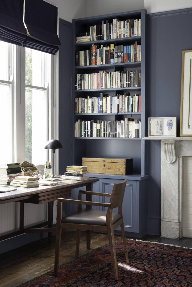 Bespoke library creation and eclectic home renovation - Eclectic - Home ...