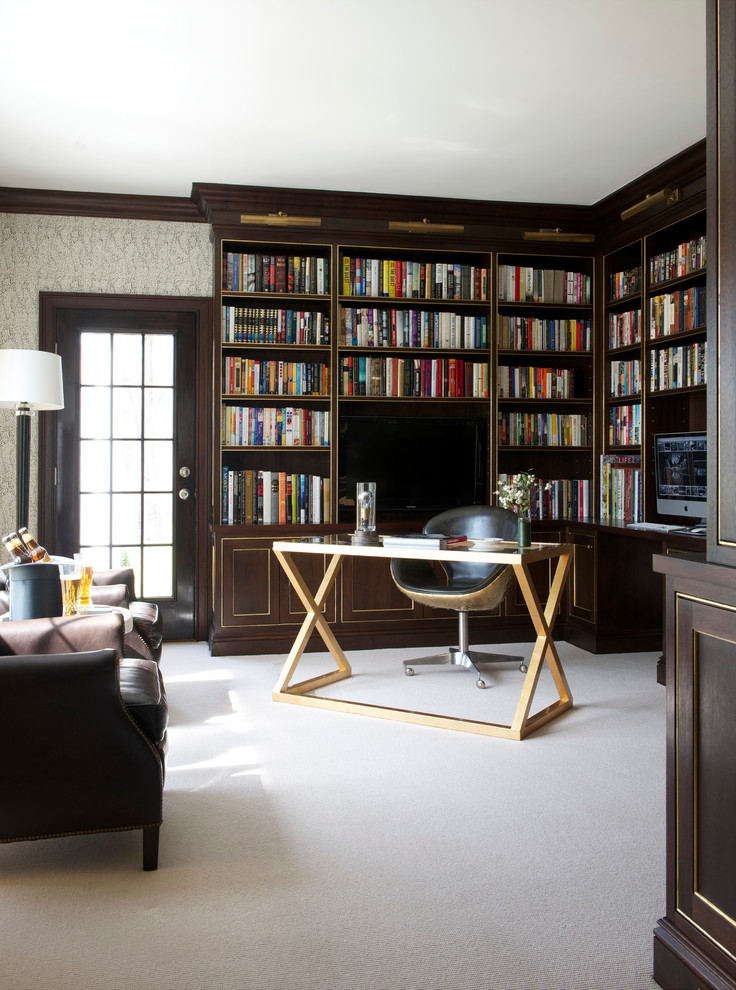 O'Grady Library & Home Office - Craftsman - Home Office - New York - by ...