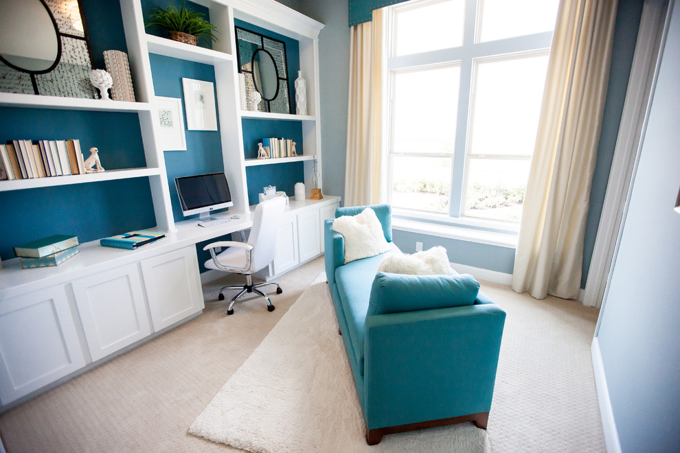 Oak Wood - Traditional - Home Office - Houston - by MP Studio Interiors ...