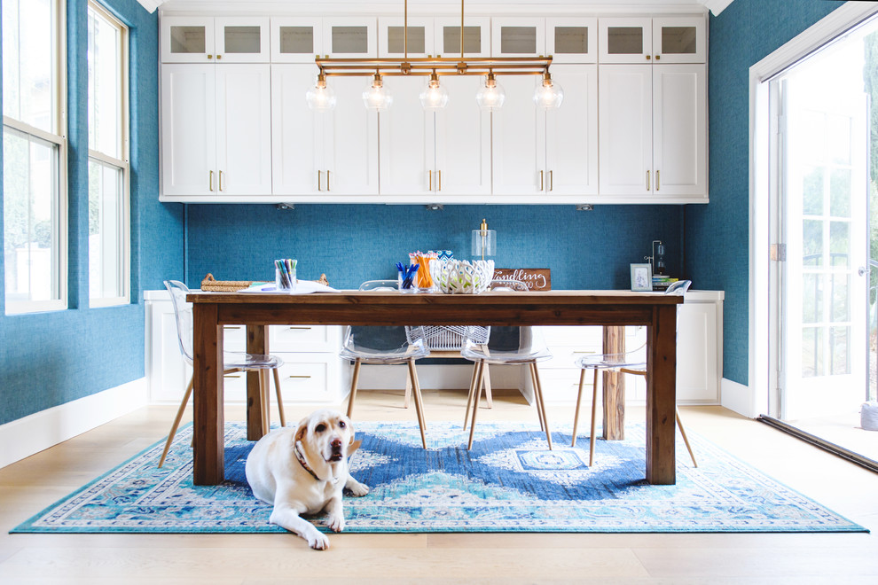 Ocean inspired office makeover - Beach Style - Home Office - San Diego ...