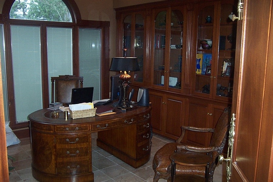 office - Traditional - Home Office - Houston - by Interiors by Sherry ...