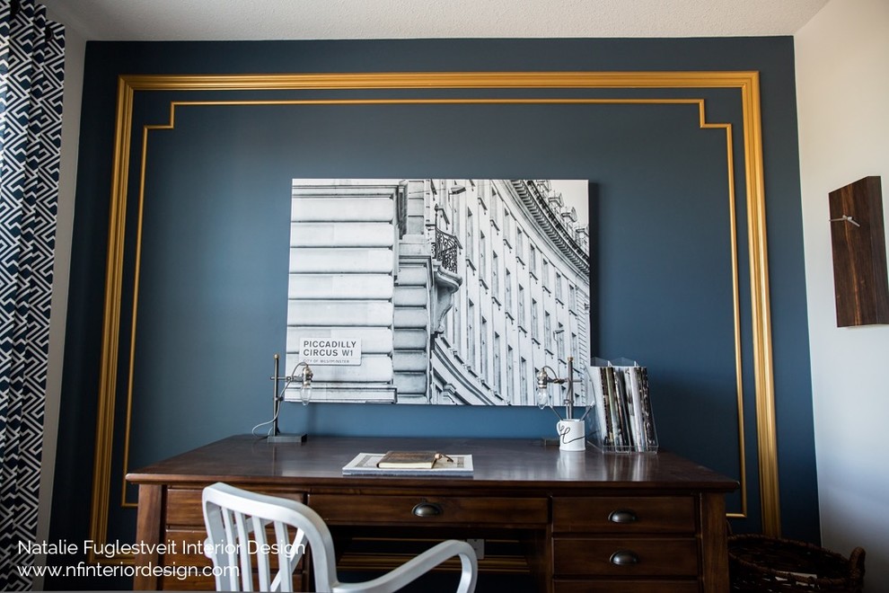 Old English - Traditional - Home Office - Calgary - by Natalie ...