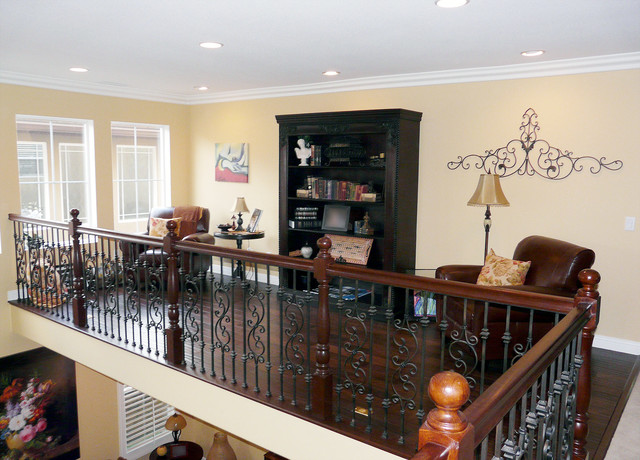 Open Loft Library Addition - San Joaquin Hills - Home Office - Orange ...