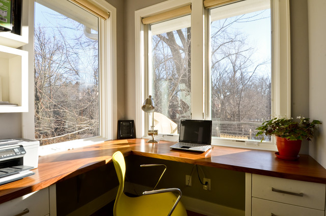Organic Modern - Modern - Home Office - Minneapolis - by REFINED LLC ...