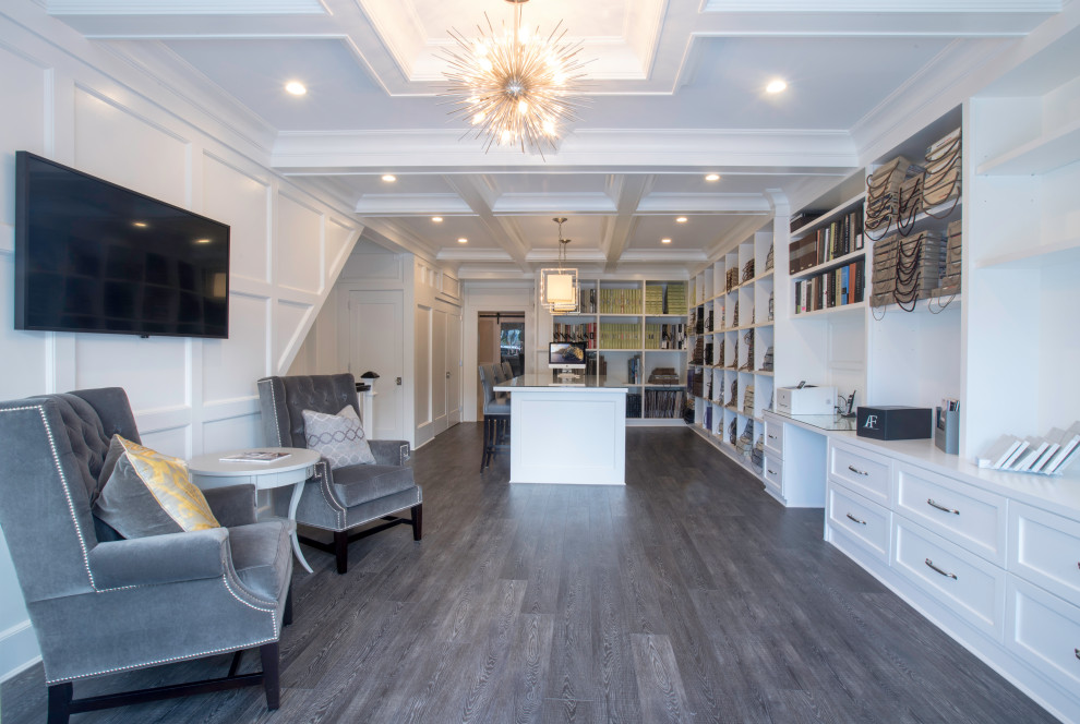 Our Office - Modern - Arbeitszimmer - New York - von Margali & Flynn ...