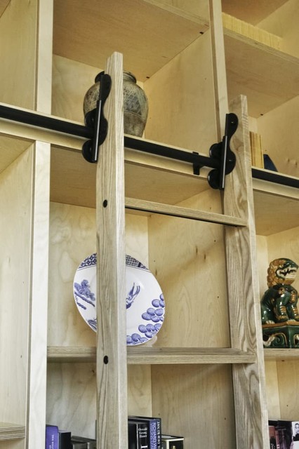 Our rolling and hook-over ladders - Contemporary - Home Office - London ...