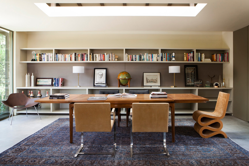Pacific Palisades, CA - Contemporary - Home Office - Los Angeles - by ...