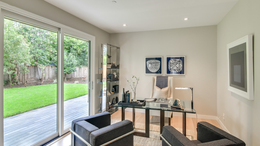 Palo Alto Modern High Tech Home - Contemporary - Home Office - San ...