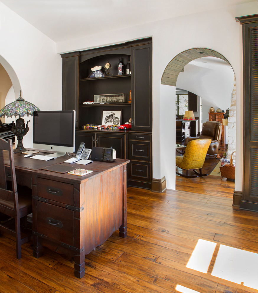 Palos Verdes Estates Rustic Spanish - Mediterranean - Home Office - Los ...