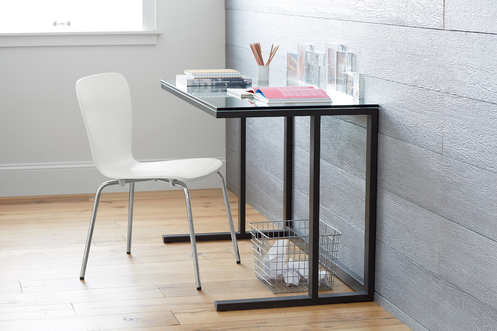 Pilsen Graphite Desk - Modern - Home Office - Chicago - by Crate&Barrel ...