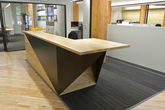 Prairie Architects Inc - Reception Desk - Modern - Home Office - Other ...