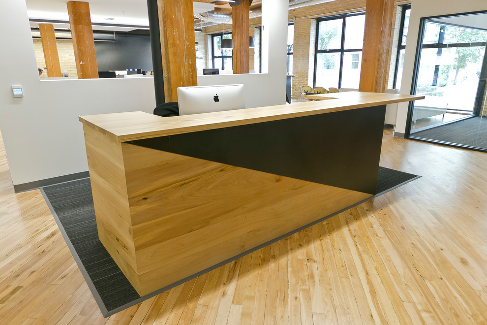 Prairie Architects Inc - Reception Desk - Modern - Home Office - Other ...