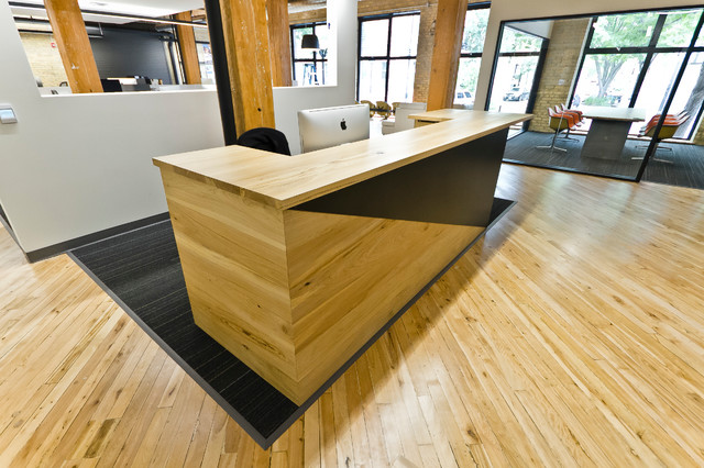 Prairie Architects Inc - Reception Desk - Modern - Home Office - Other ...