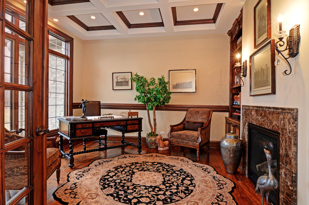Project Photos - Traditional - Home Office - Chicago - by McNaughton ...