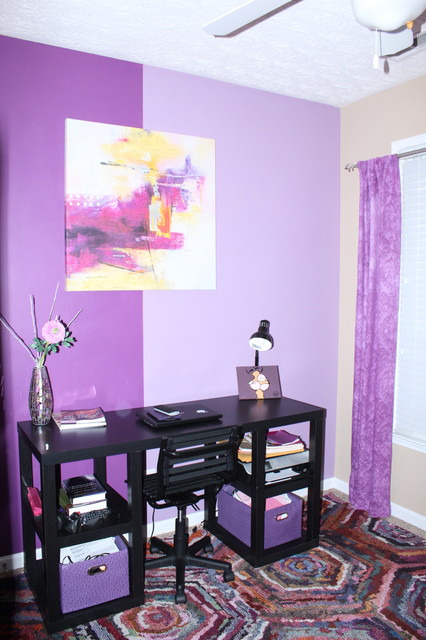 Purple Blast Home Office - Home Office - Atlanta - by SimpliCITY ...