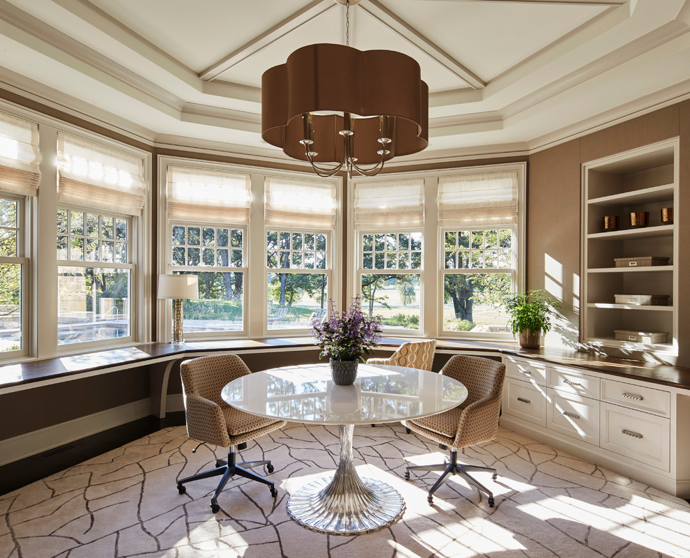 Rambling Shingle Style Home - Transitional - Home Office - Chicago - by ...