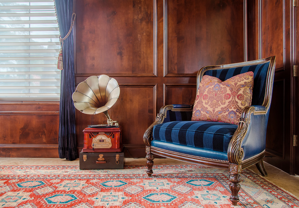 Refined Formal Interiors in Houston - Traditional - Home Office - Other ...