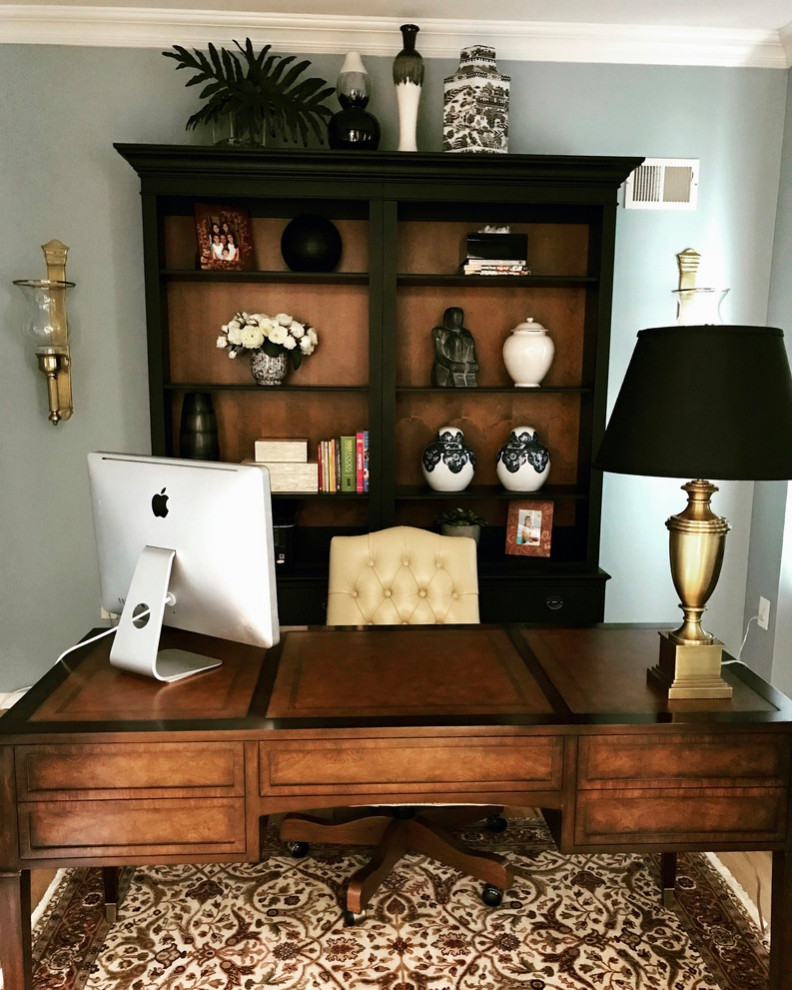Regal and Warm Home Office - Traditional - Home Office - Philadelphia ...