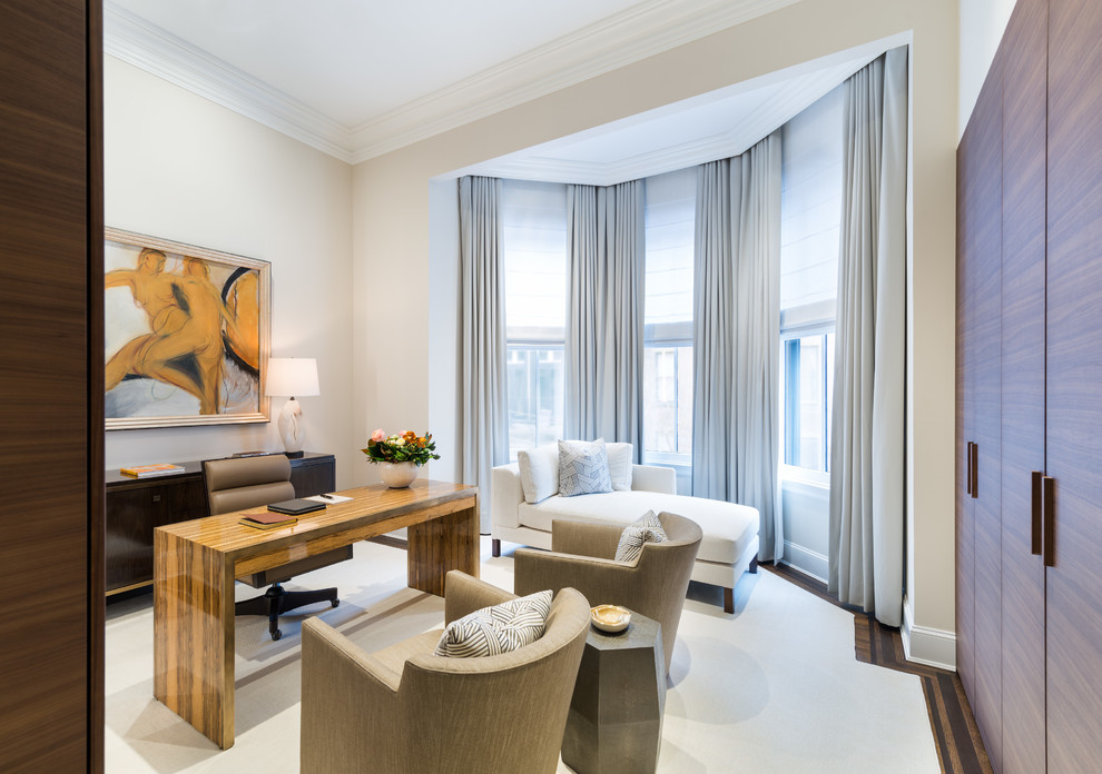 Renovated Boston Brownstone - Transitional - Home Office - Miami - by ...