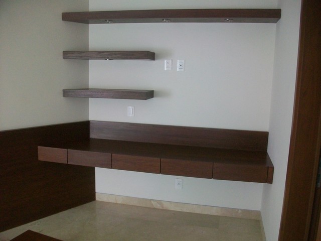 Repisas con iluminación LED - Modern - Home Office - Other - by Make ...