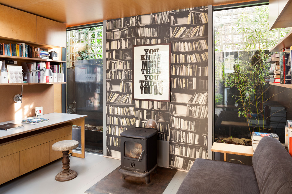 Ripplevale Grove - Whole House refurb - Contemporary - Home Office ...