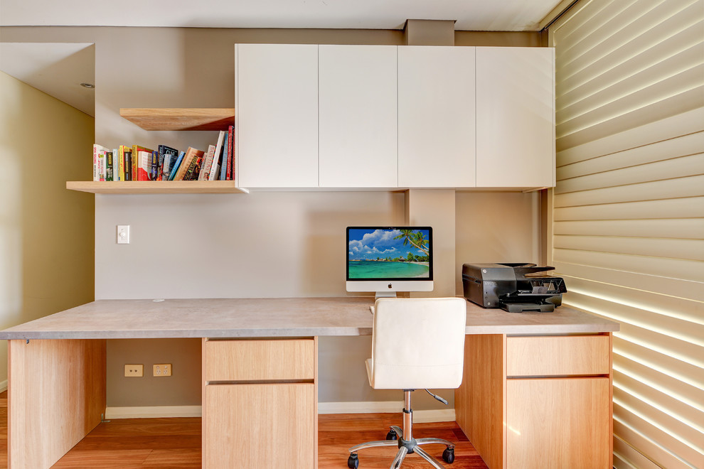 Custom Home Office Desk - Contemporary - Home Office - Sydney - by ...