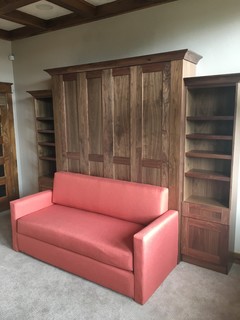 Rustic Murphy Bed - Traditional - Home Office - Salt Lake City - by PSI ...