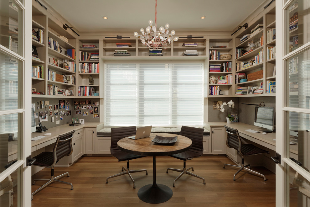 Sampling of BOWA Offices & Libraries - Contemporary - Home Office - DC ...