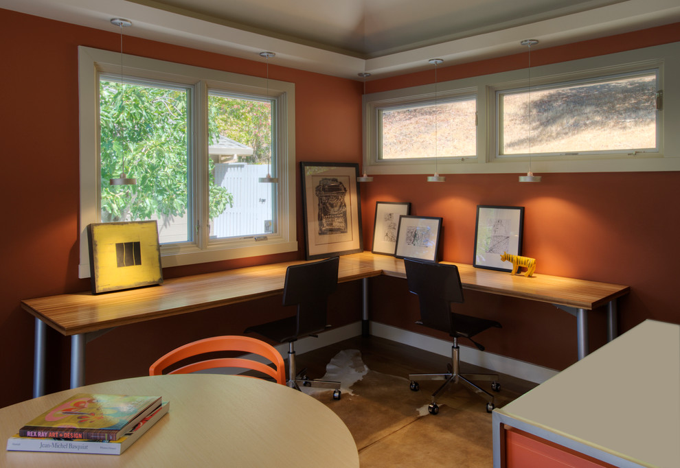 San Rafael ranch style house - Modern - Home Office - San Francisco ...