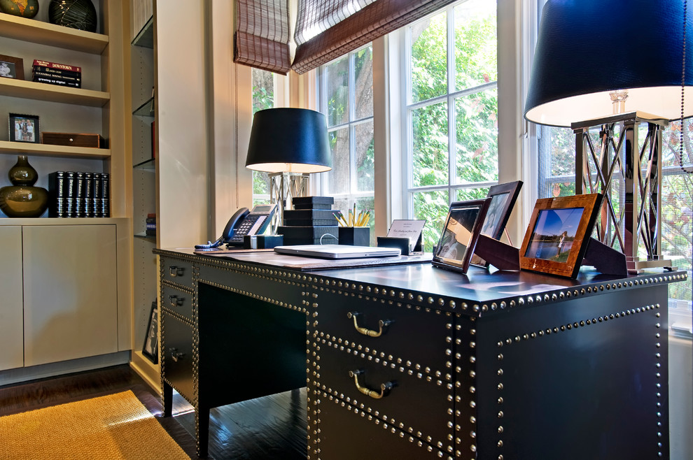 Santa Monica Spanish - Traditional - Home Office - Los Angeles - by ...
