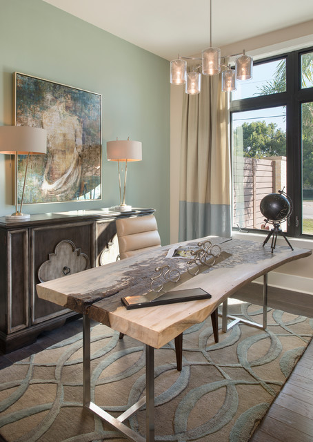 Sater Design Collection's Moderno House Plan - Classique Chic - Bureau ...