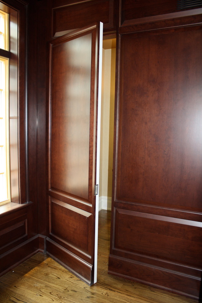Secret doors in your office or library space - Traditional - Home ...