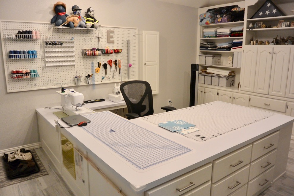 Sewing Room Remodel - Traditional - Home Office - Dallas - by Creative ...