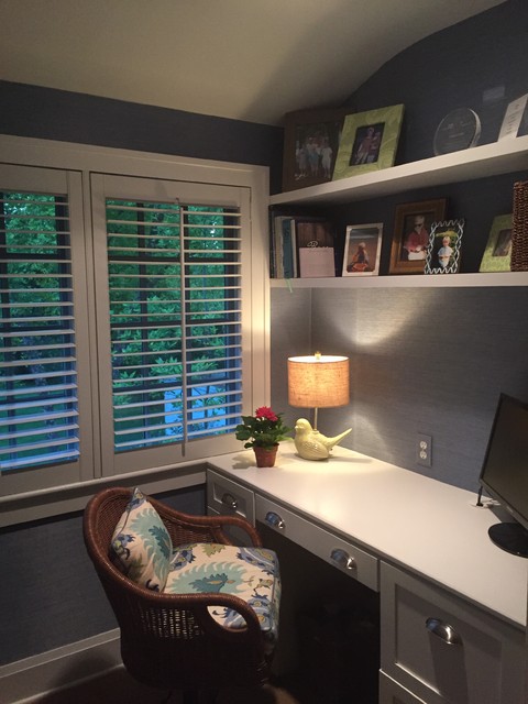 Small Office Nook - Transitional - Home Office - Columbus - by Susan ...