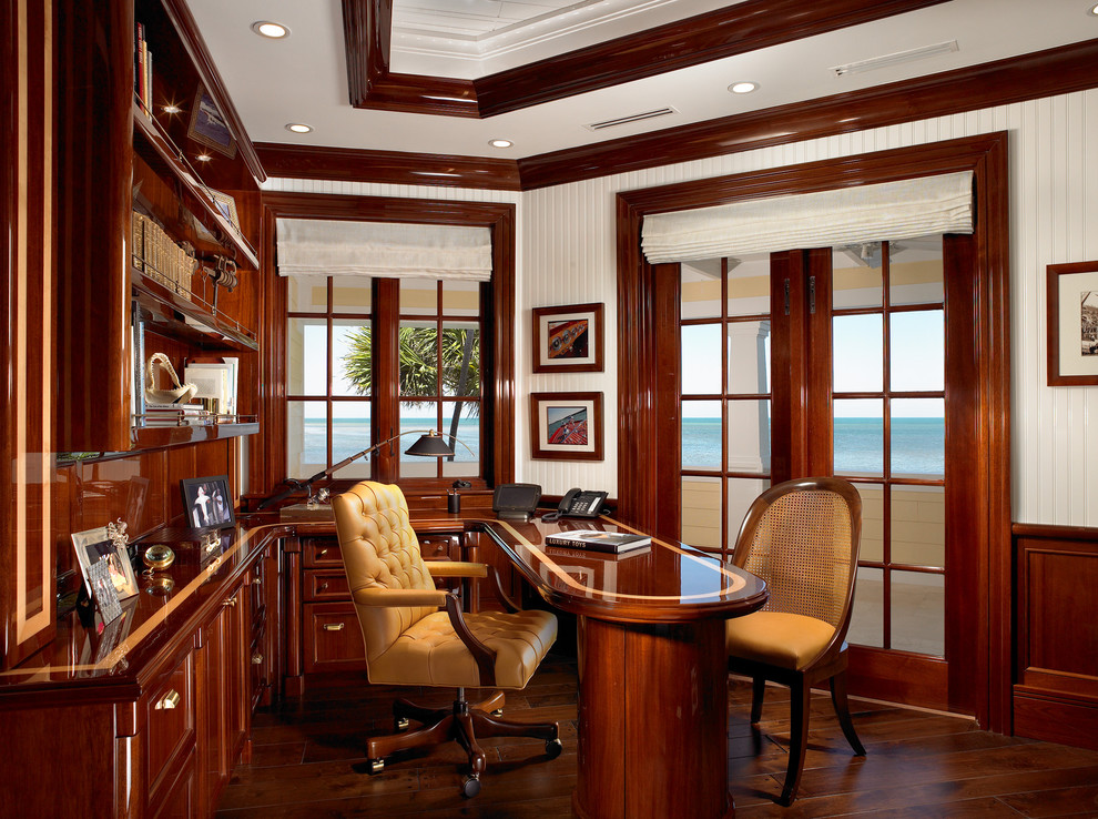 Sophisticated Key West Style - Traditional - Home Office - Miami - by ...