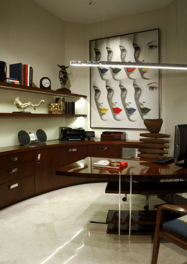 South Florida Retreat - Modern - Home Office - Miami - by Kendall ...