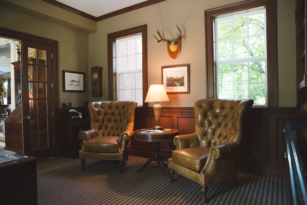 Southern Mansion - Traditional - Home Office - Seattle - by Northlight ...