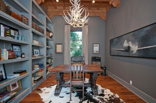 Spanish Colonial Office - Mediterranean - Home Office - Austin - by ...