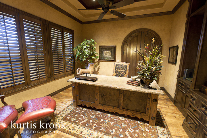 Spanish Hacienda San Antonio - Mediterranean - Home Office - Houston ...