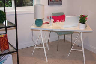 Staged Home Office - Contemporary - Home Office - DC Metro - by Wall to ...