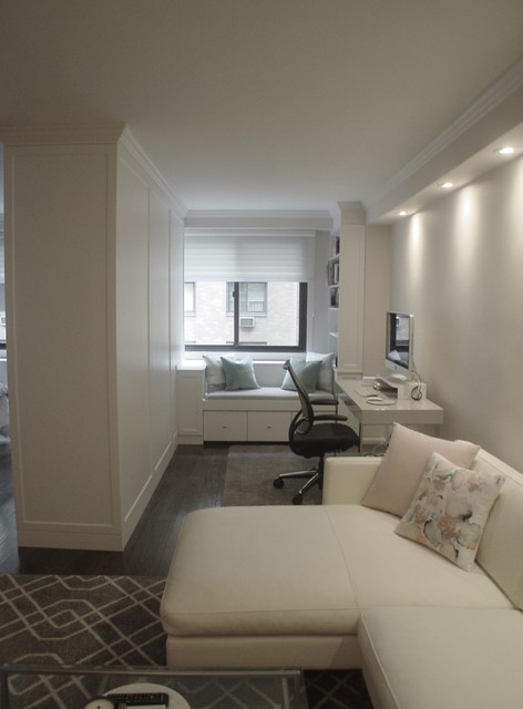 Studio Apartment Wardrobe Divider - Transitional - Home Office - New ...