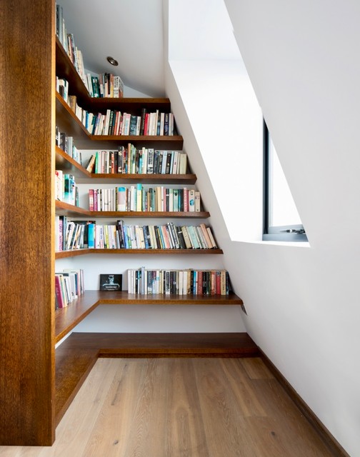 Study bookcase - Contemporary - Home Office - London - by Paul Langston ...