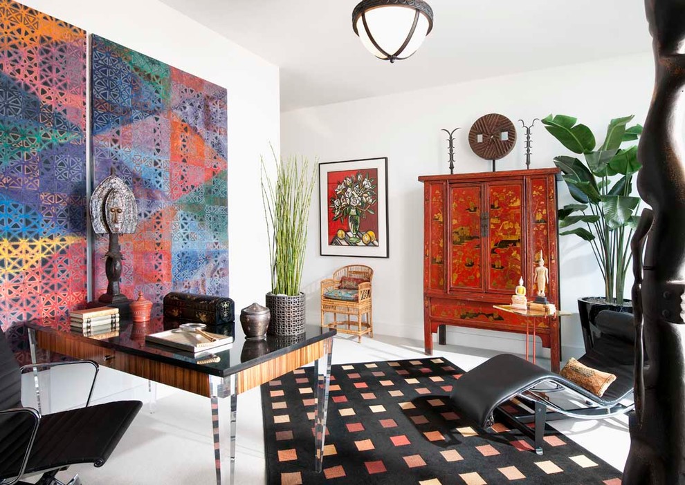 Study - Eclectic - Home Office - Dallas - by Chambers Interiors ...