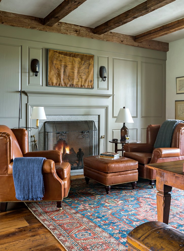 Study - Farmhouse - Home Office - New York - by Haver & Skolnick LLC ...