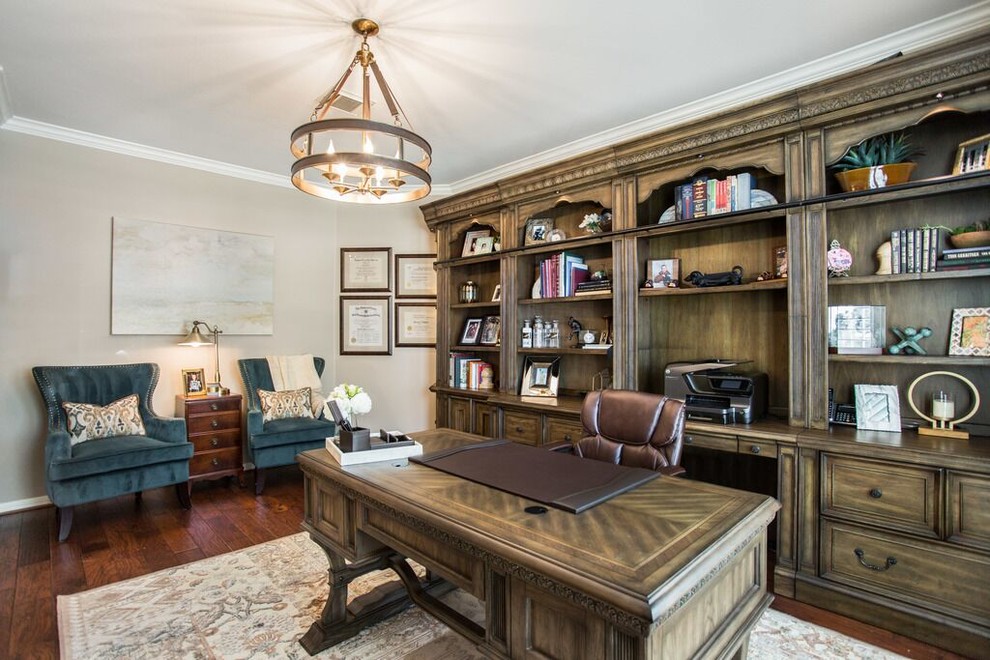 Study - Traditional - Home Office - Houston - by Triple L Designs | Houzz